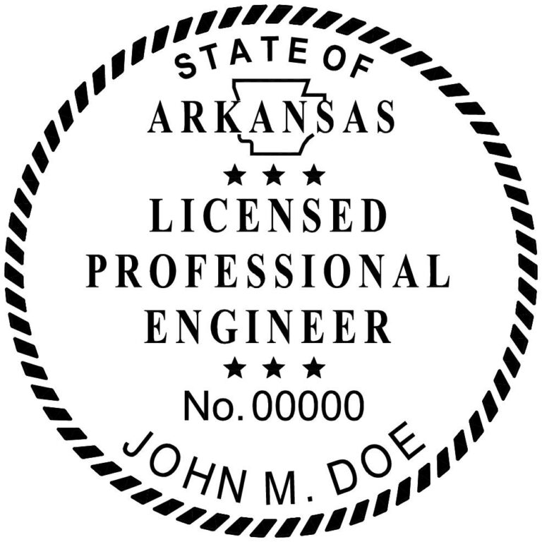 Get Professional Engineer Stamps, Engineer Seal Embosser