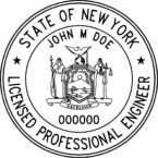 New York Professional Engineer Stamp | PE Stamps