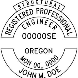 Oregon Professional Engineer Stamp | PE Stamps