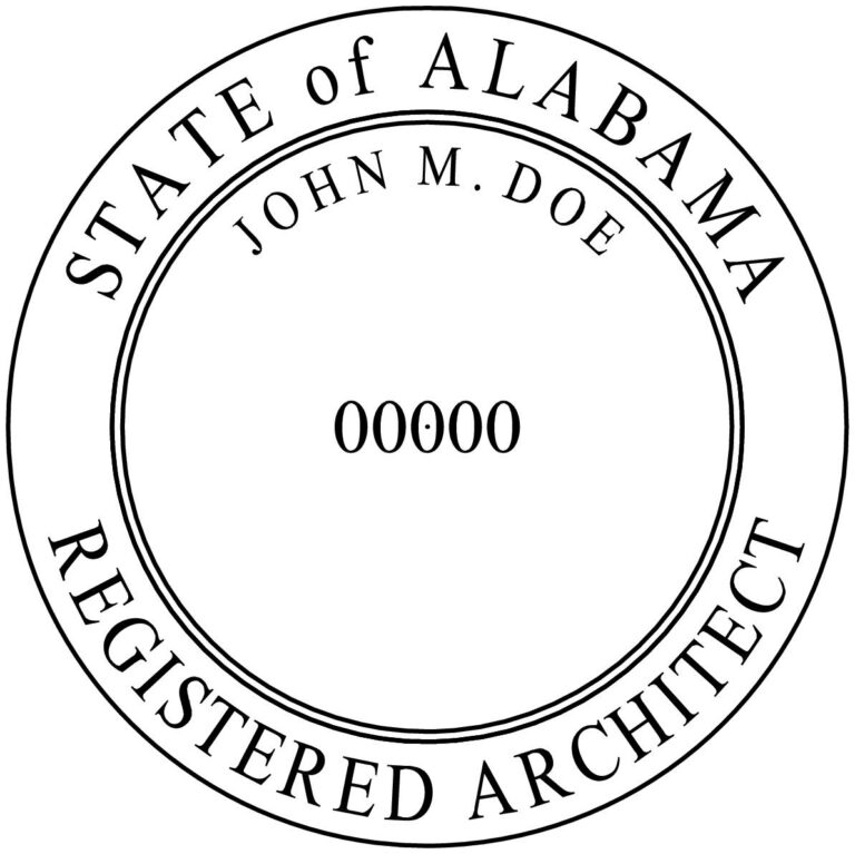 Professional Engineer Stamp | PE Stamp