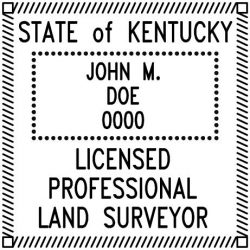 Kentucky Surveyor Stamp | PE Stamps