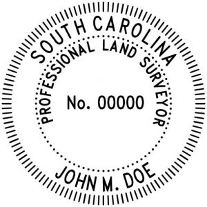 Land Surveyor Stamps, Professional Surveyor Electronic Seals