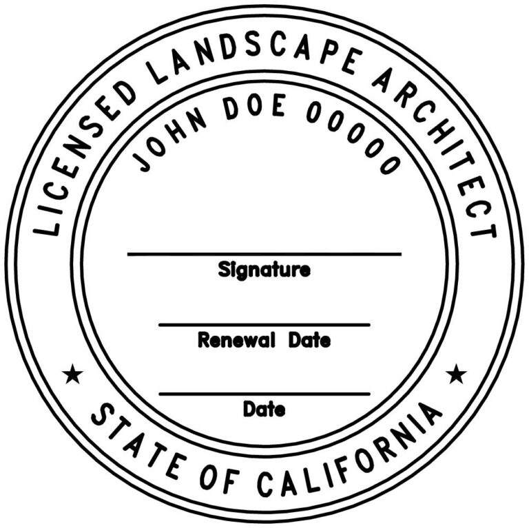 Landscape Architect Archives - PE Stamps