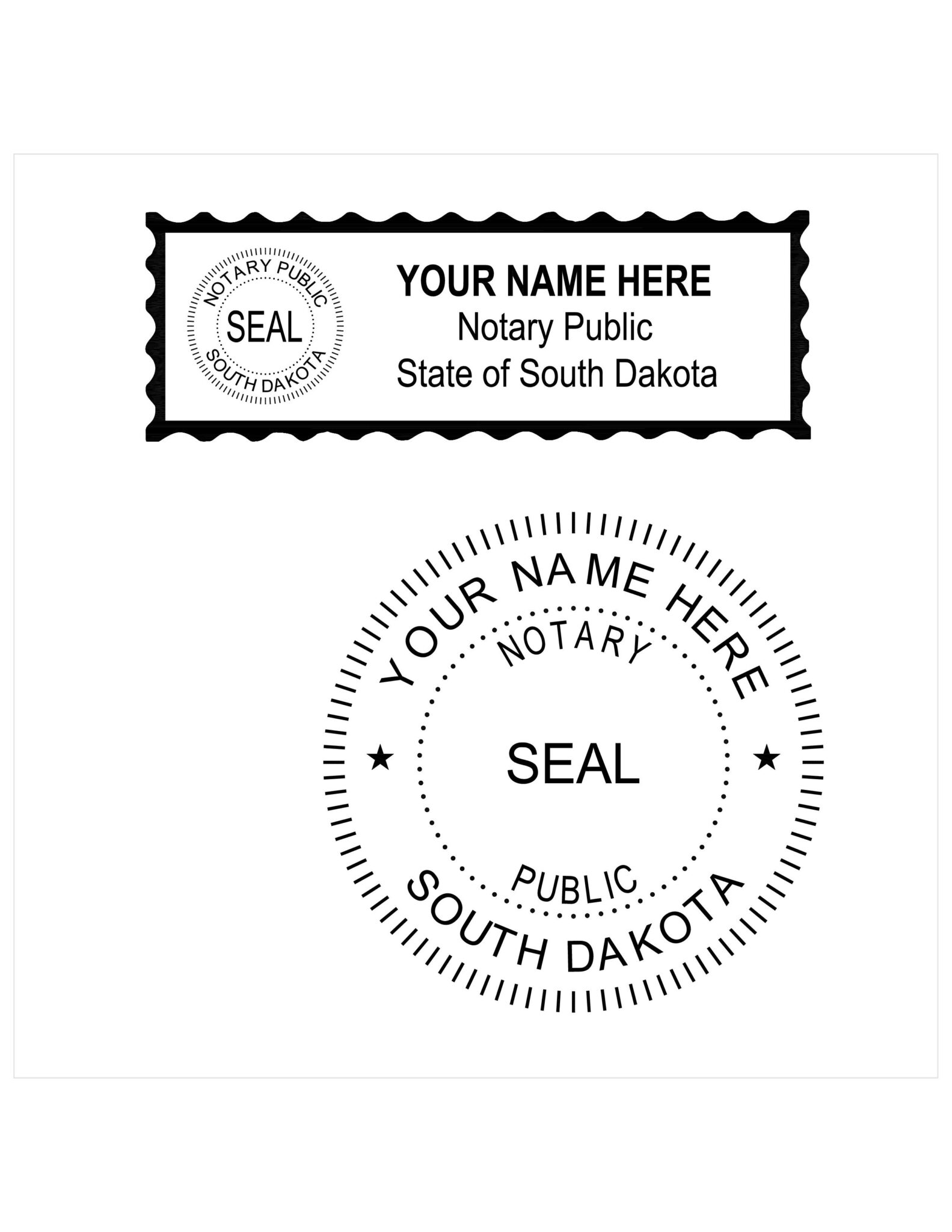 south-dakota-notary-pe-stamps