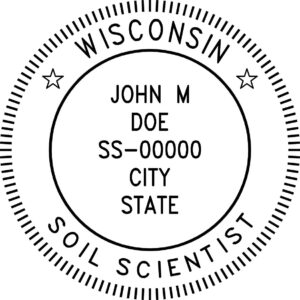 Wisconsin Soil Scientist Stamp | PE Stamps