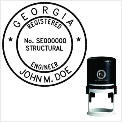 Georgia Professional Engineer Stamp | PE Stamps