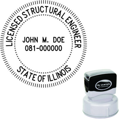 Illinois Professional Engineer Stamp | PE Stamp