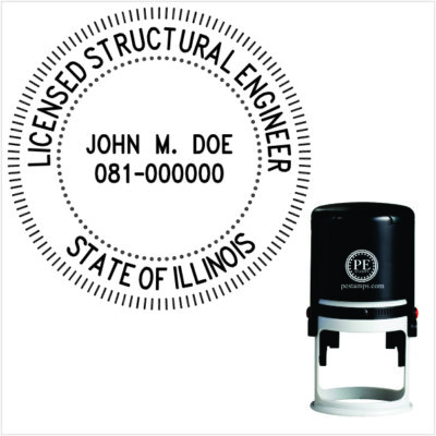 Illinois Professional Engineer Stamp | PE Stamp