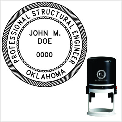 Oklahoma Professional Engineer Stamp | PE Stamp