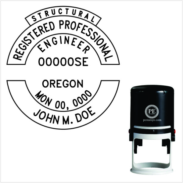 Oregon Professional Engineer Stamp | PE Stamps
