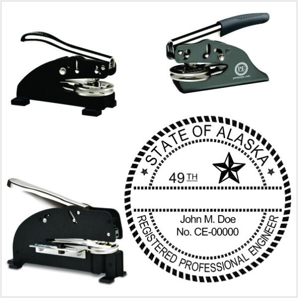 Alaska Professional Engineer Stamp | PE Stamp