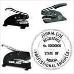Indiana Professional Engineer Stamp | PE Stamp