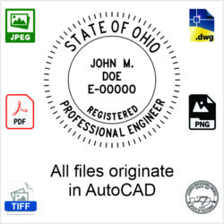 Ohio Professional Engineer Stamp | PE Stamps