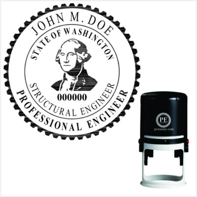 Washington Professional Engineer Stamp | PE Stamps