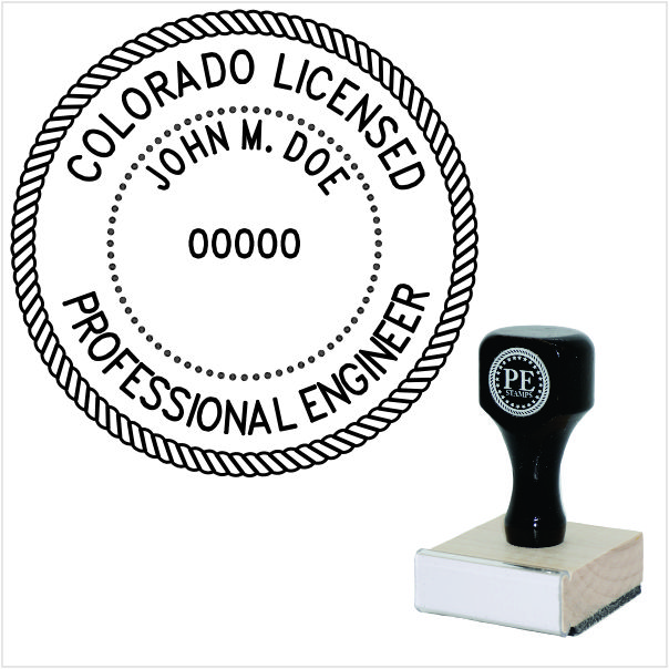Colorado Professional Engineer Stamp | PE Stamps