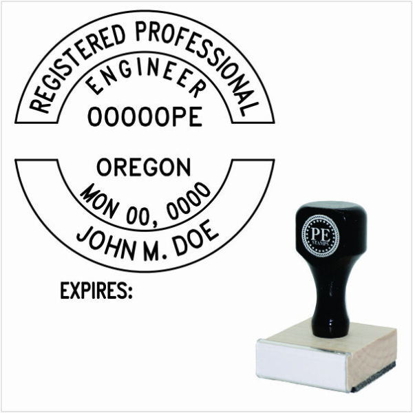 Oregon Professional Engineer Stamp | PE Stamps